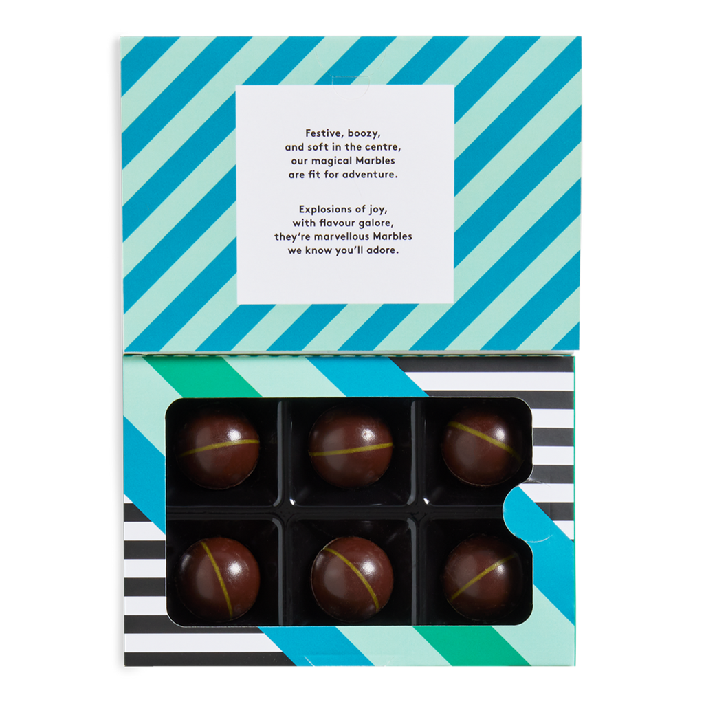 Koko Black Dark Chocolate Candy Cane Marbles 54g | Harris Farm Markets