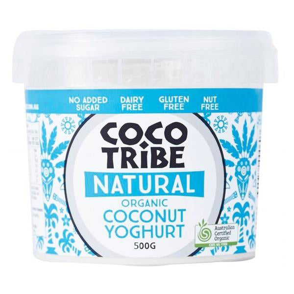 Coco Tribe Organic Coconut Milk Natural Yoghurt 500g | Harris Farm Markets