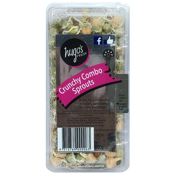 Hugo's Crunchy Combo Sprouts 200g | Harris Farm Markets