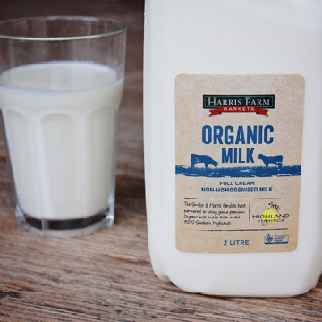 Buy premium quality Harris Farm - Milk Organic - Full Cream Non ...