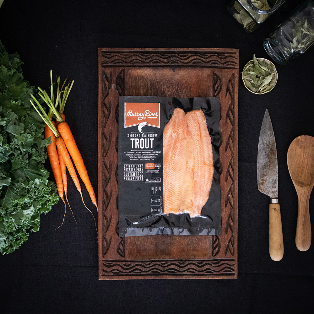 Buy Murray River Smokehouse Smoked Rainbow Trout Fillets from Harris ...